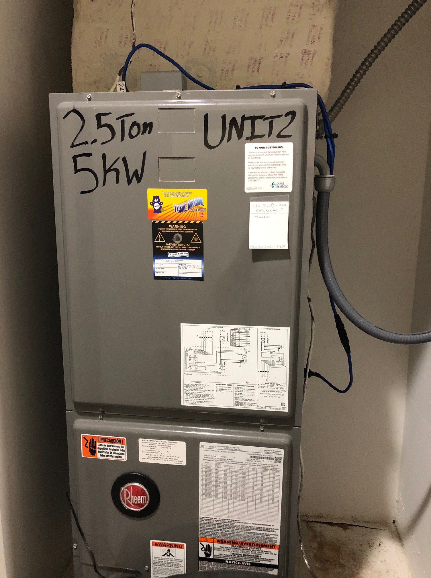 Replacing UV Bulb in an AC Unit Yourself – Jim Hammond's Blog